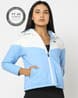 Buy Blue & White Jackets & Coats for Women by PERFORMAX Online | Ajio.com