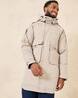 Buy Cream Jackets & Coats for Men by Styli Online | Ajio.com