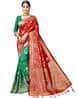 Buy Red Sarees for Women by VEDANT VASTRAM Online | Ajio.com