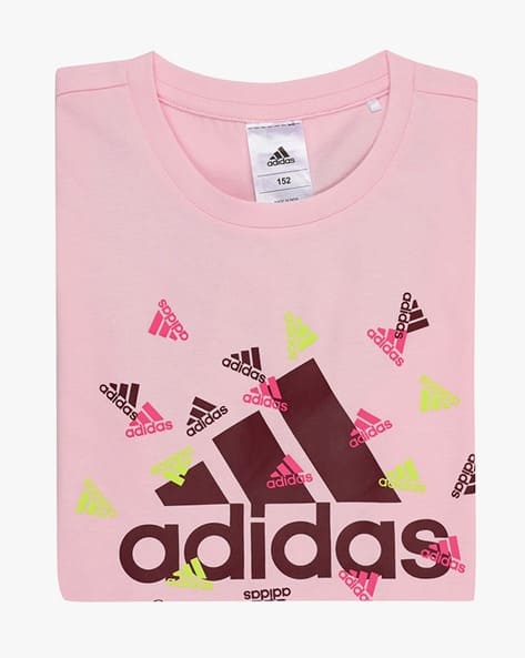 Pink Adidas Logo