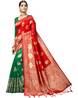Buy Red Sarees for Women by VEDANT VASTRAM Online | Ajio.com