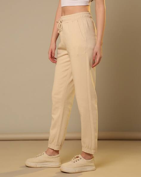Buy Beige Track Pants for Women by ProEarth Online | Ajio.com