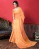 Buy Peach Sarees for Women by WUXI Online | Ajio.com