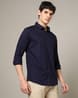 Buy Ink Blue Shirts for Men by SPYKAR Online | Ajio.com