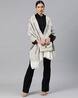 Buy Off White Shawls & Wraps for Women by HK COLOURS OF FASHION Online ...