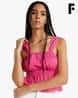 Buy Fuchsia Pink Tops for Women by FOUNDRY Online | Ajio.com