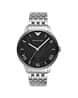 Buy EMPORIO ARMANI Analogue Watch with Stainless Steel Strap-AR1614 ...