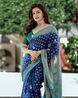 Buy Navy blue Sarees for Women by Saree mall Online | Ajio.com