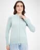 Buy Powder Blue Sweaters & Cardigans for Women by MADAME Online | Ajio.com