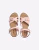 Buy Baby Pink Sandals for Girls by Wotnot Online | Ajio.com