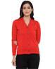 Buy Rust Orange Sweaters & Cardigans for Women by KALT Online | Ajio.com