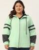 Buy Sea Green Jackets & Coats for Women by Therebelinme Online | Ajio.com