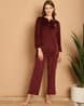 Buy Maroon Night&LoungeWearSets for Women by AEROWARM Online | Ajio.com