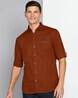 Buy Rust Shirts for Men by Kuons Avenue Online | Ajio.com