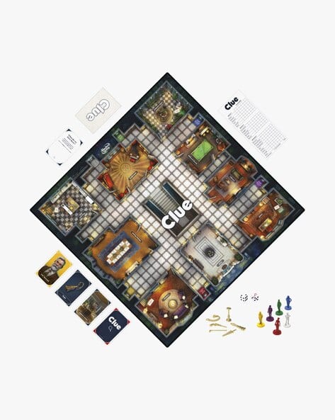 Clue Board Game Map
