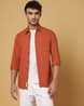 Buy Rust Shirts for Men by MUFTI Online | Ajio.com
