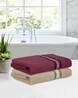 Buy Maroon & Beige Towels & Bath Robes for Home & Kitchen by Cortina ...