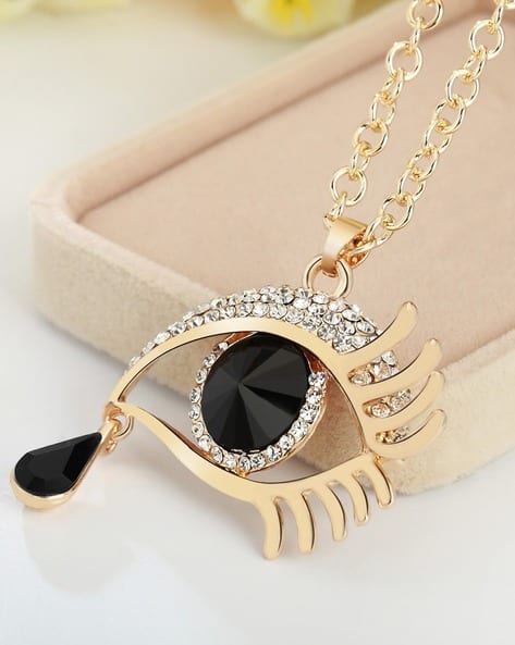 Buy Black Necklaces Pendants for Women by Vendsy Online Ajio