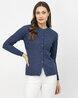 Buy Indigo Sweaters & Cardigans for Women by KALT Online | Ajio.com