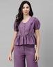 Buy Lavender Tops for Women by DEEBACO Online | Ajio.com
