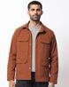 Buy Rust Orange Jackets & Coats for Men by Rare Rabbit Online | Ajio.com