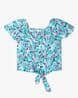 Buy Turquoise Tops & Tunics for Girls by KIDDERZ Online | Ajio.com