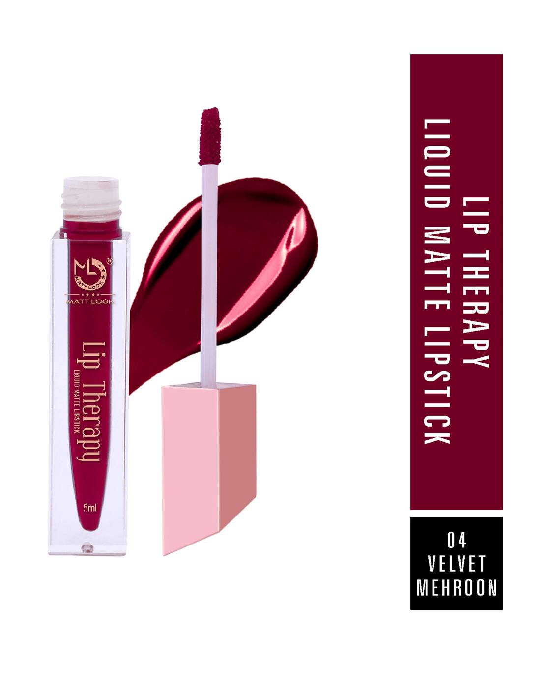 Velvet maroon lipstick store