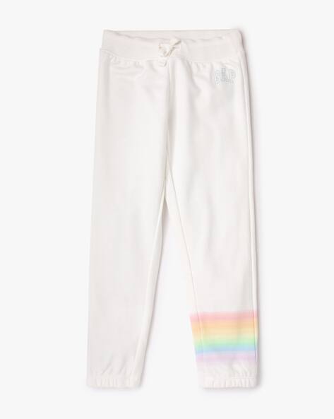 Buy White Track Pants for Girls by Gap Kids Online | Ajio.com