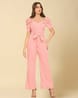 Buy Peach Jumpsuits &Playsuits for Women by SWIFFIN Online | Ajio.com