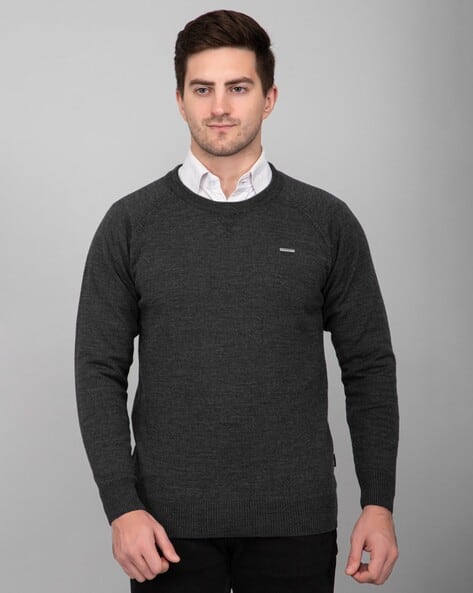 Buy Charcoal Sweaters Cardigans for Men by GODFREY Online Ajio