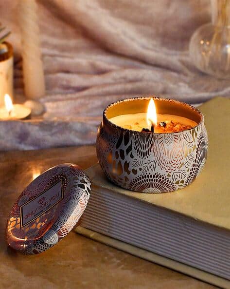 Candle jars with lids store