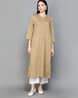 Buy Beige Kurtas for Women by MELANGE BY LIFESTYLE Online | Ajio.com