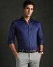 Buy Navy blue Shirts for Men by BERGAMO Online | Ajio.com