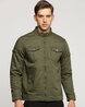 Buy Olive Jackets & Coats for Men by SHOWOFF Online | Ajio.com