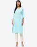 Buy Blue Kurtas for Women by 2BME Online | Ajio.com