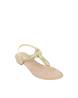 Buy Gold Flat Sandals for Women by Mochi Online | Ajio.com