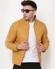 Buy Mustard Jackets & Coats for Men by onnit Online | Ajio.com