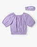 Buy Lilac Purple Tops & Tunics for Girls by YOUSTA Online | Ajio.com