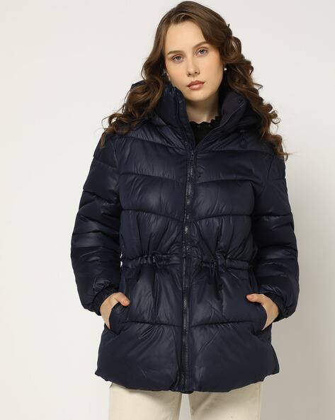 Buy Navy Blue Jackets & Coats for Women by GAP Online | Ajio.com