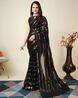 Buy Black Sarees for Women by Slavik Online | Ajio.com
