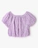 Buy Lilac Purple Tops & Tunics for Girls by Outryt by AZORTE Online ...