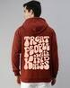 Buy Rust Sweatshirt & Hoodies for Men by VEIRDO Online | Ajio.com