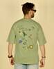 Buy Powder Green Tshirts for Men by TEXCIDO Online | Ajio.com