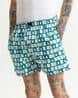 Buy Green & White Boxers for Men by SNITCH Online | Ajio.com