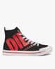 Buy DIESEL Athos S-Athos Mid X Lace-up Sneakers | Black & Red Color Men ...
