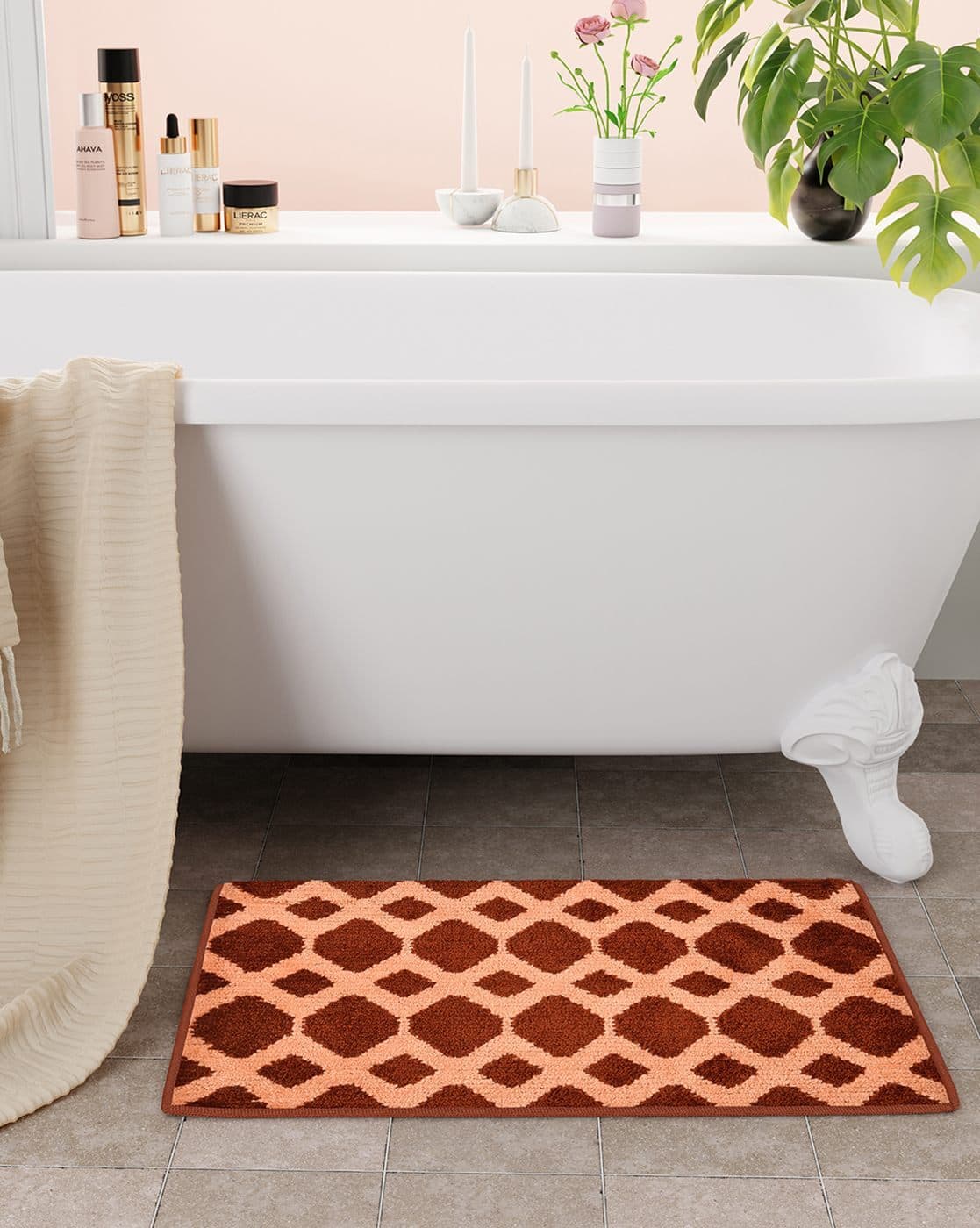 Small bathtub mat store