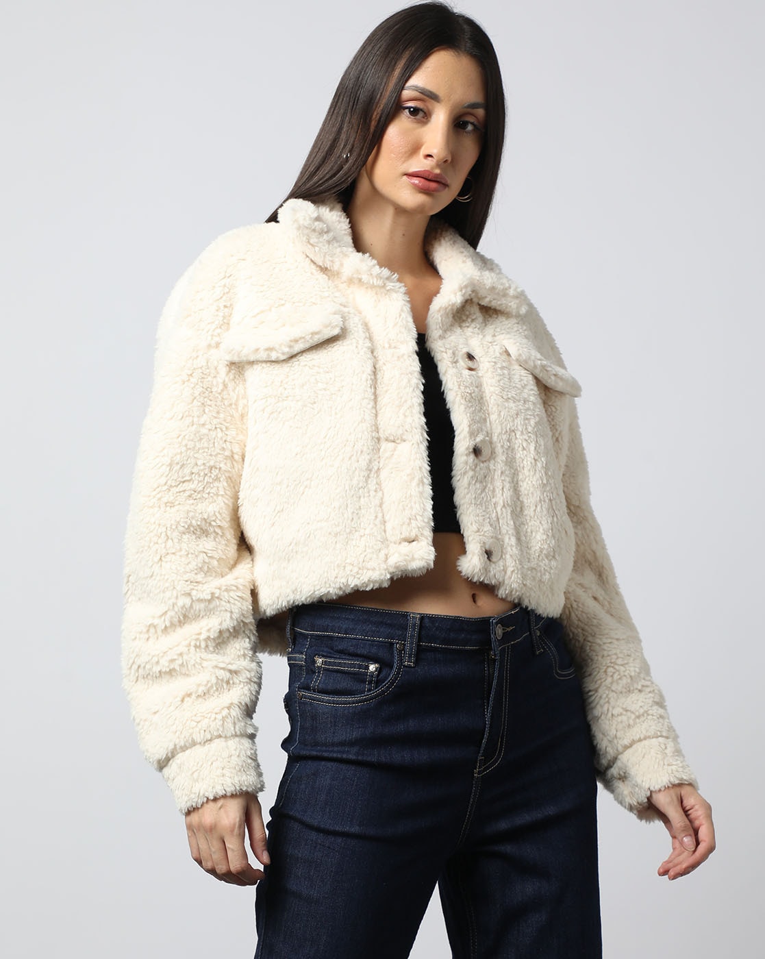 Faux Fur Jacket