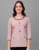 Buy Pink Tops for Women by SHREE SHEETAL FASHION & ART Online | Ajio.com