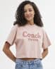 Buy Pink Tshirts for Women by Coach Online | Ajio.com