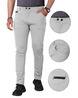 Buy Light Grey Trousers & Pants for Men by Kabaat Online | Ajio.com